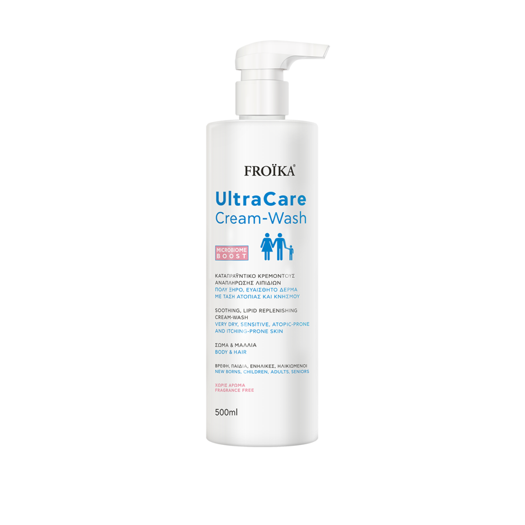 ULTRACARE CREAM-WASH 500 ml - Froika Dermocosmetics S.A.